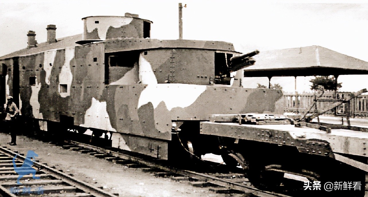 The previous battle of Chinese armored trains-the largest number of ...