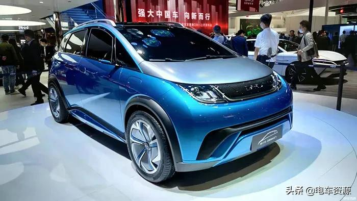 BYD EA1 is officially named "Dolphin", and a variety of colors are free ...
