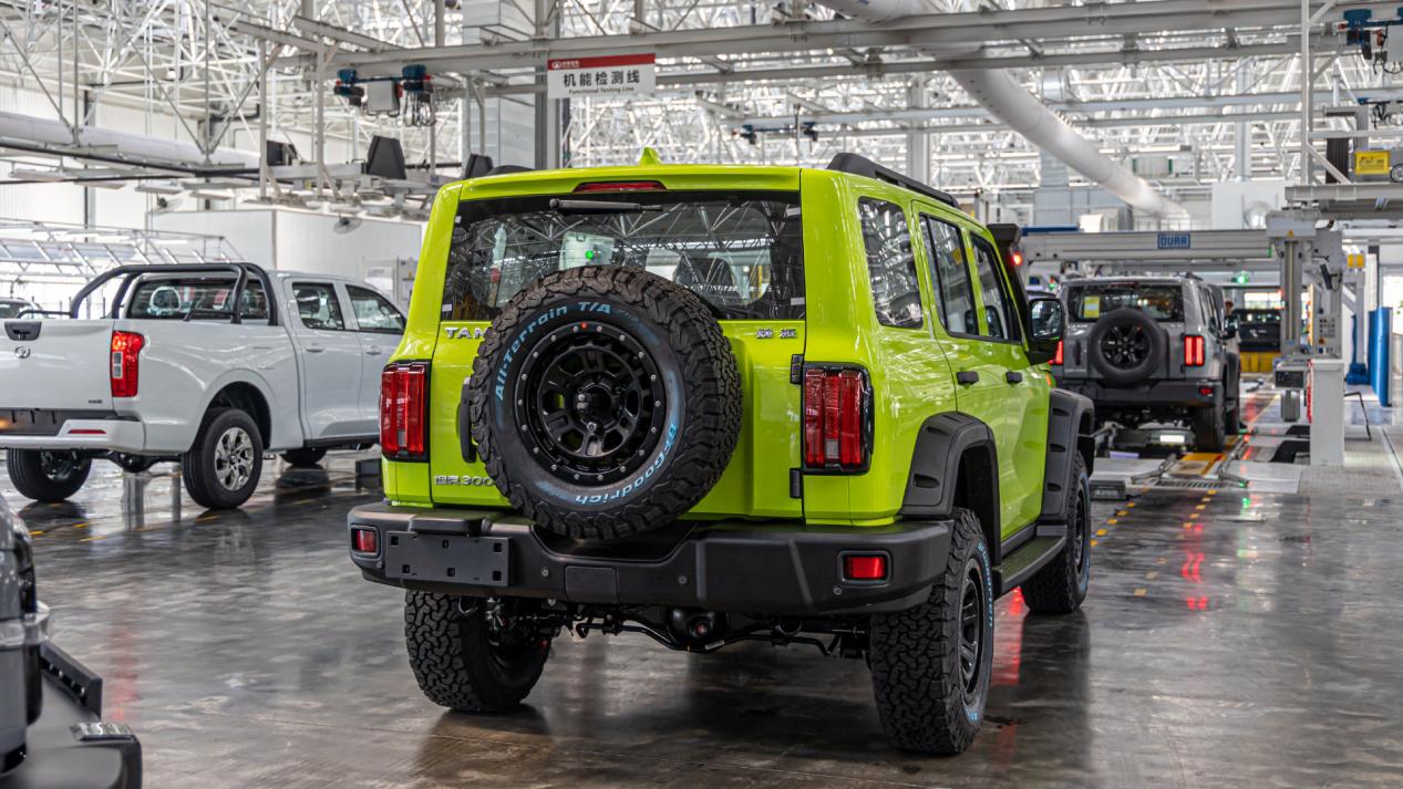 Officially modified and legally on the road, the tank 300 Ranger ...