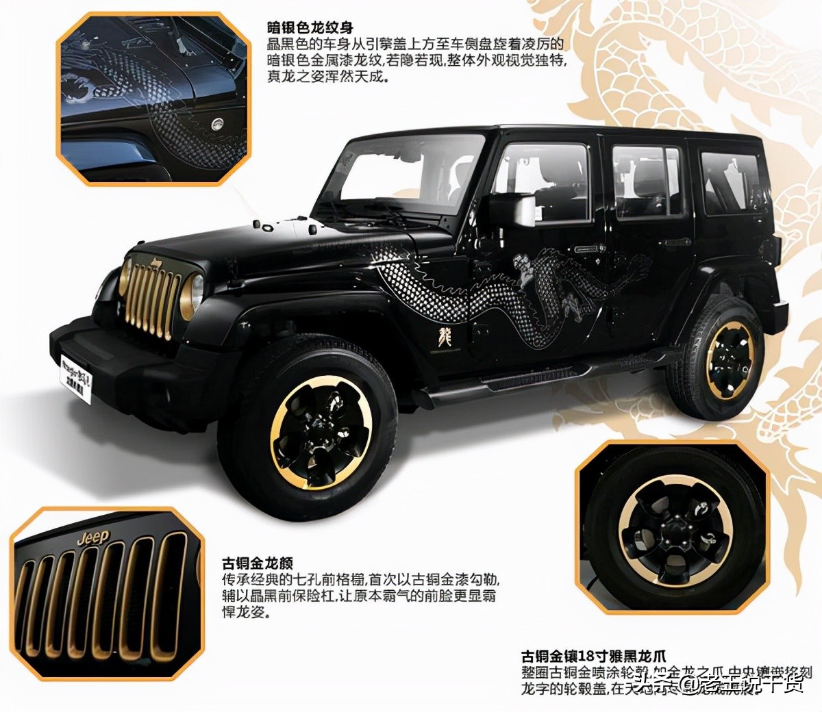 Jeep Wrangler Dragon Collector's Edition with Chinese elements - iNEWS