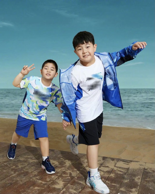 It's time for Sha Yi's eldest son Anji to lose weight!Father and son ...