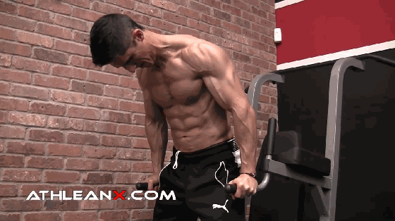 Big chest muscular man deliberately shake the chest, provocative beauty ...