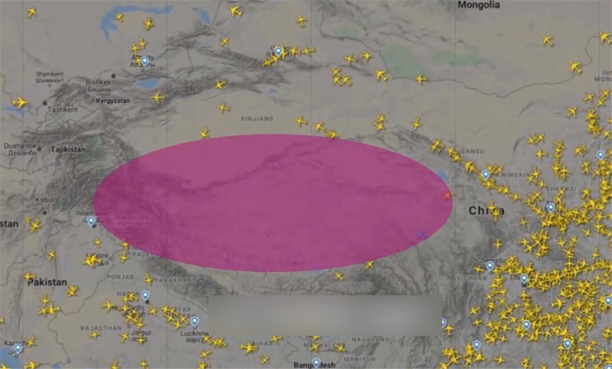 Why didn't the plane fly over Tibet, but chose a detour? - iNEWS