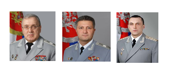 Graphic illustration of the uniforms of senior officials of the Russian ...