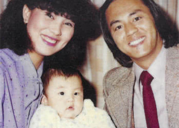 Ti Lung celebrated his beloved son's birthday, three generations of his ...