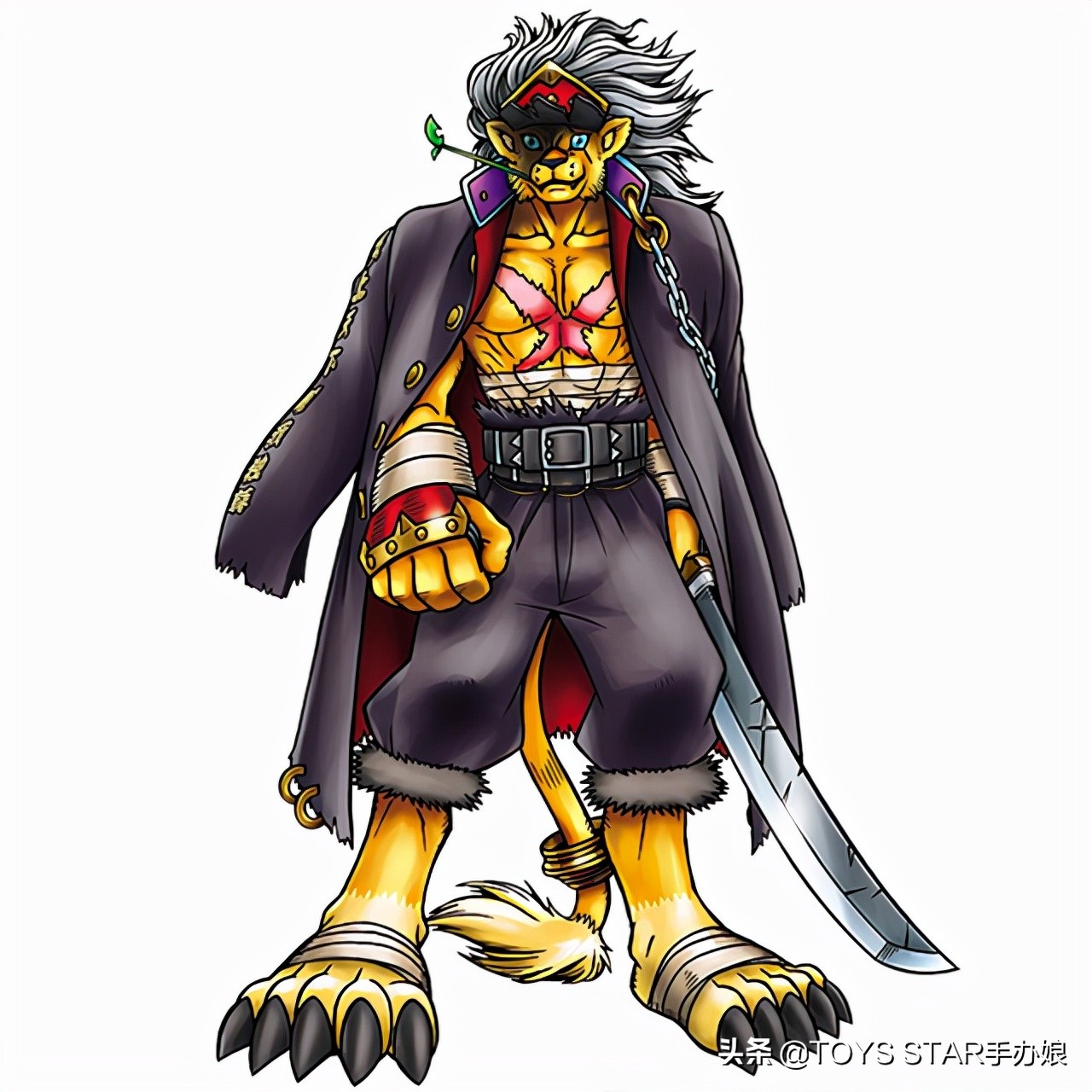 Have you seen these ferocious subspecies of the lion beast in Digimon ...