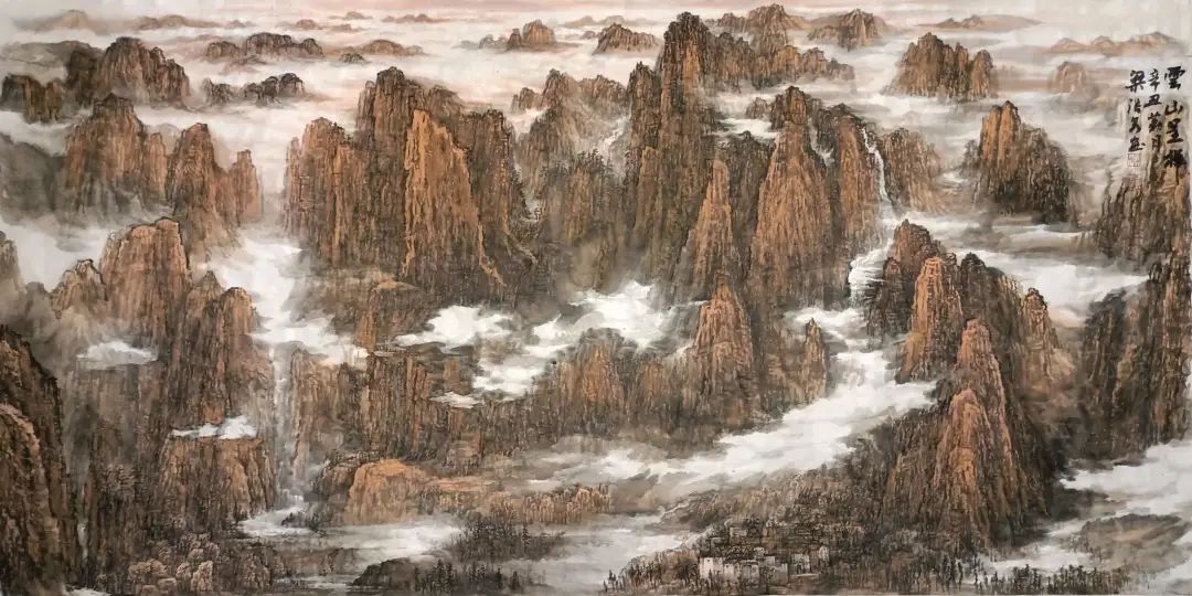 Dan Qing dyes the years with pen and ink to cast spring and autumn ...