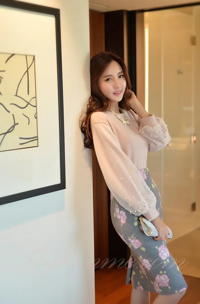 Perfect sweet and elegant, temperament goddess Lin Jingmin - iNEWS