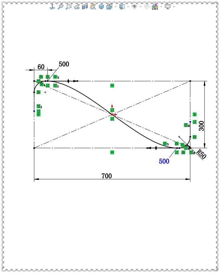Draw two X-shaped frames staggered with each other with SolidWorks - iNEWS
