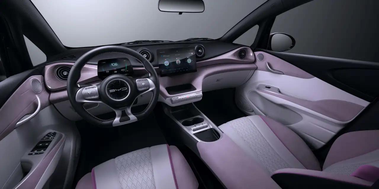 BYD Dolphin: The skin feel interior, what surprises you can't think of ...