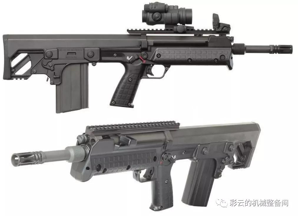 The front ejection technology of Kel-Tec RFB rifle without support, can ...