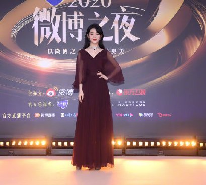 Weibo Night Actress Red Carpet Show: Tong Liya is elegant, Reba's ...