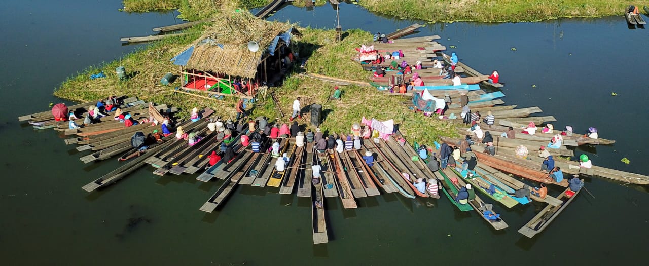 The stunning floating island lake in Manipur, Northeast India - iNEWS