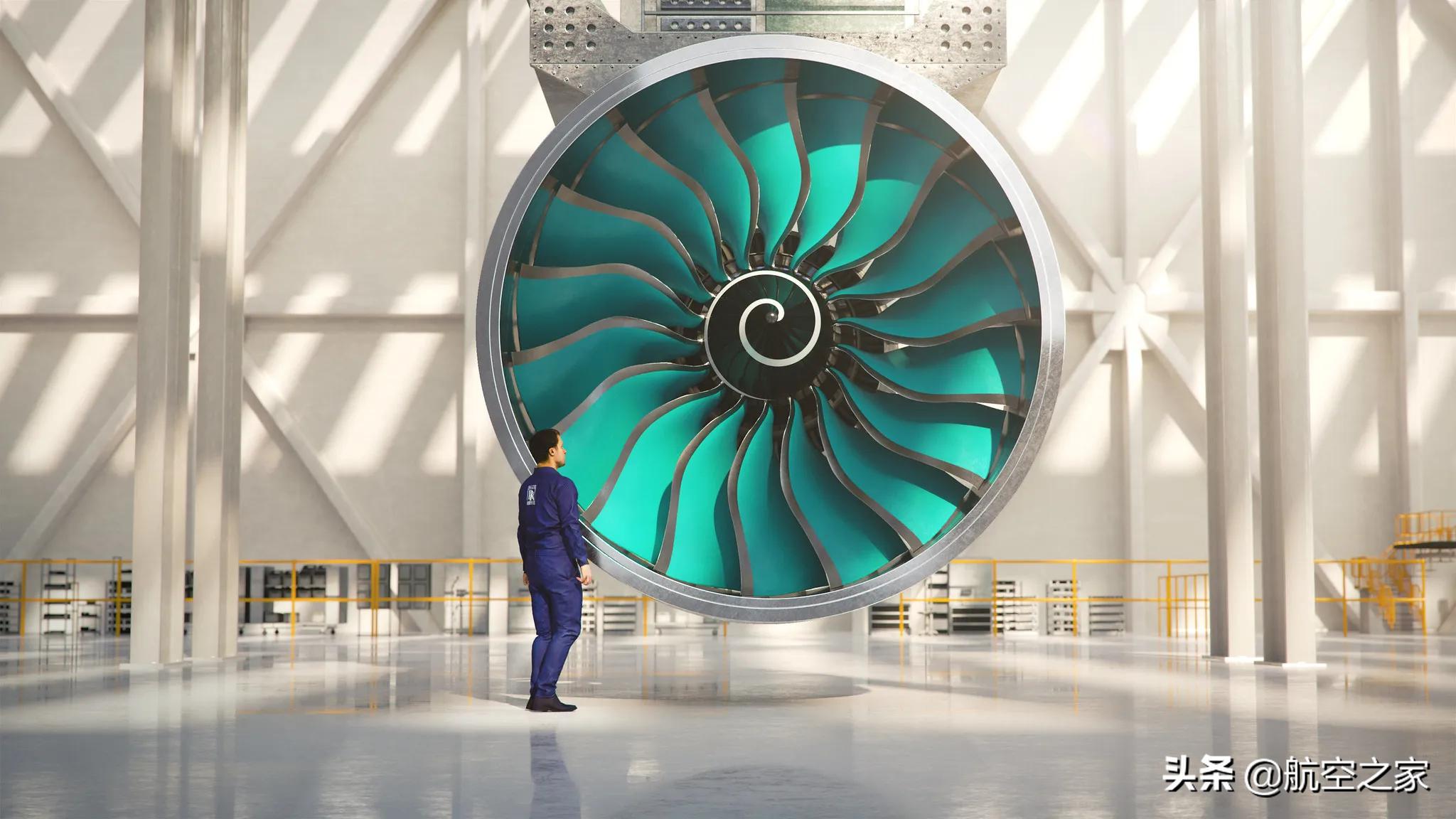 Rolls-Royce UltraFan fan is 3.6 meters in diameter, close to the A320 ...