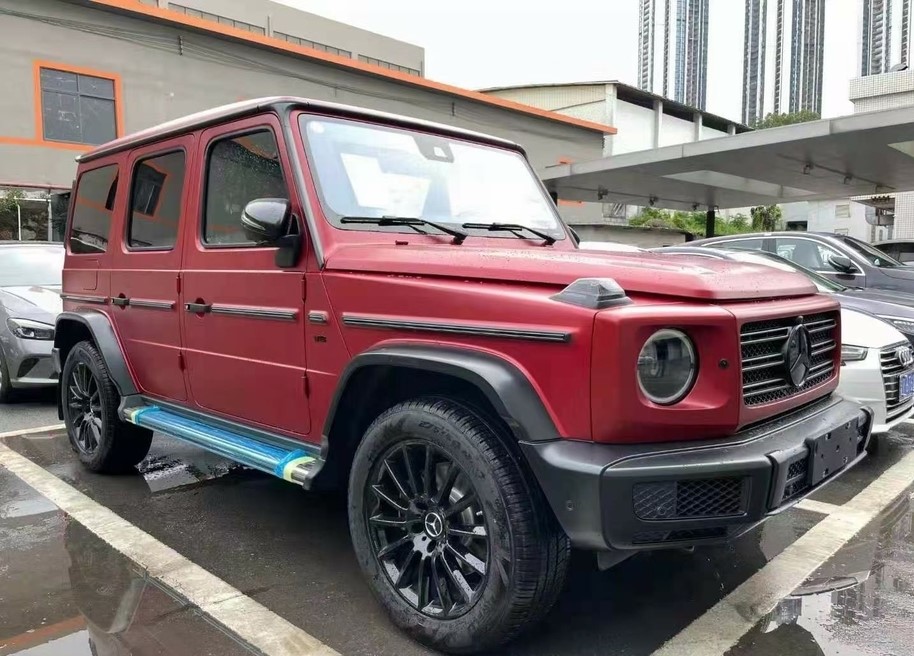 Limited to 500 units, Mercedes-Benz G500 unveiled its new color scheme ...