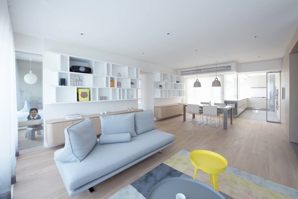 92 square meters is not like a home with children, it is so clean as if ...