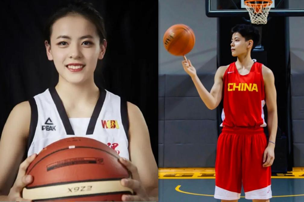The women's basketball team Yang Shuyu is hot, handsome with short hair ...