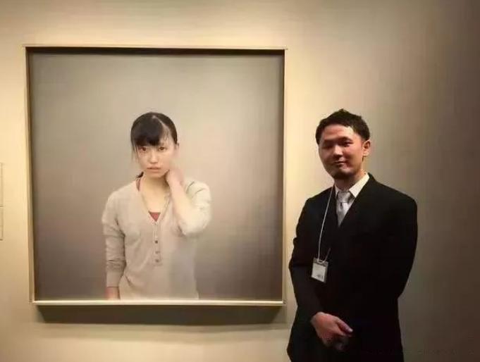 The Japanese painter challenged Leng Jun, and the girl in the water was ...