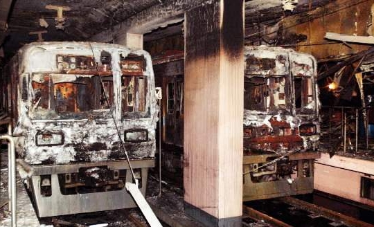 In 2003, a South Korean man set fire on the subway, killing 198 people ...