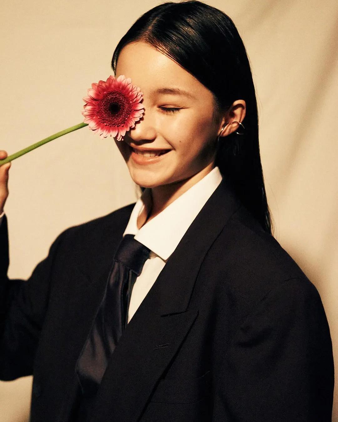 Japanese mixed-race model hits hot ins!Debut in 7 months to conquer the ...