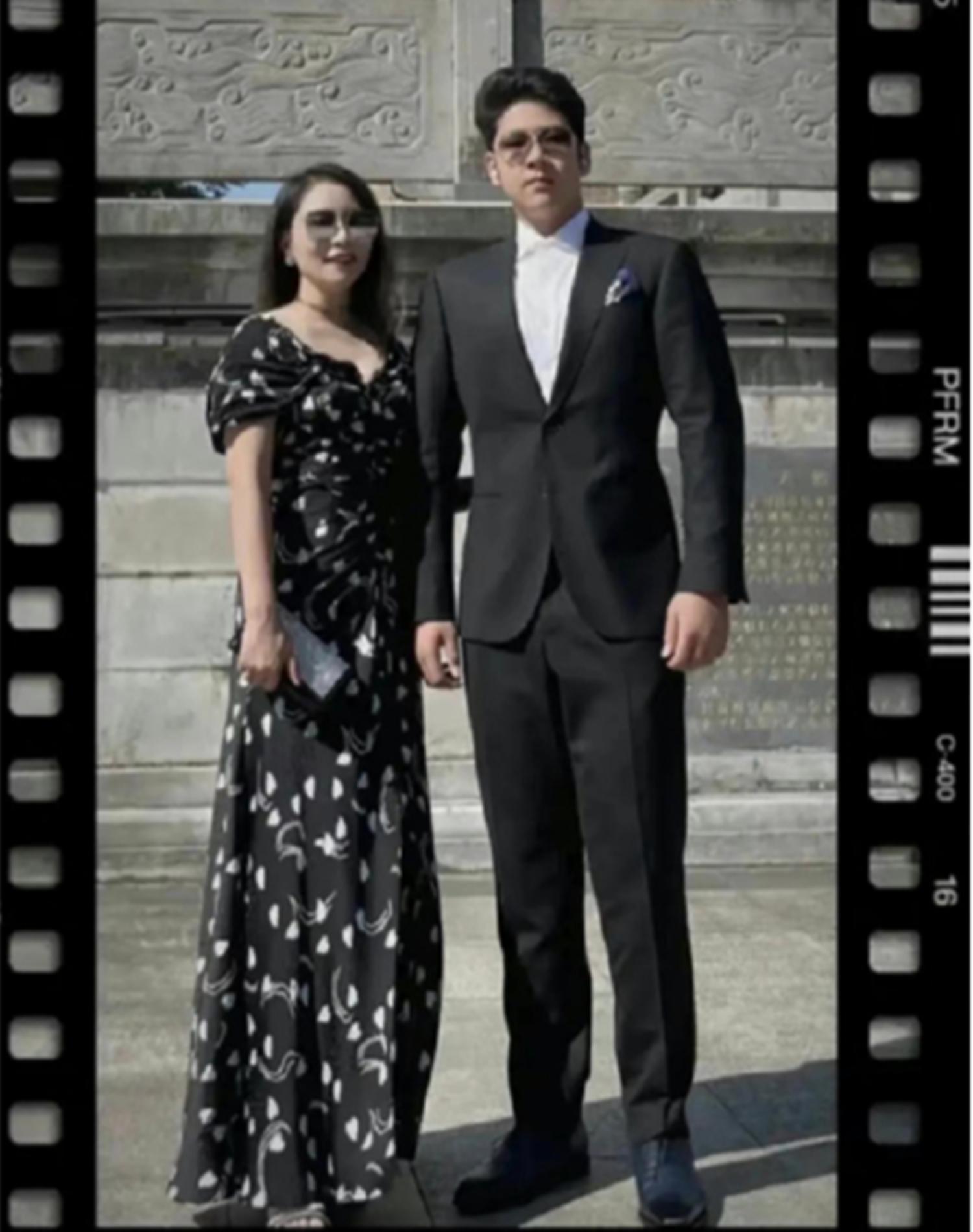Guo Tao has a recent photo of his son, who is 18 meters tall at the age ...