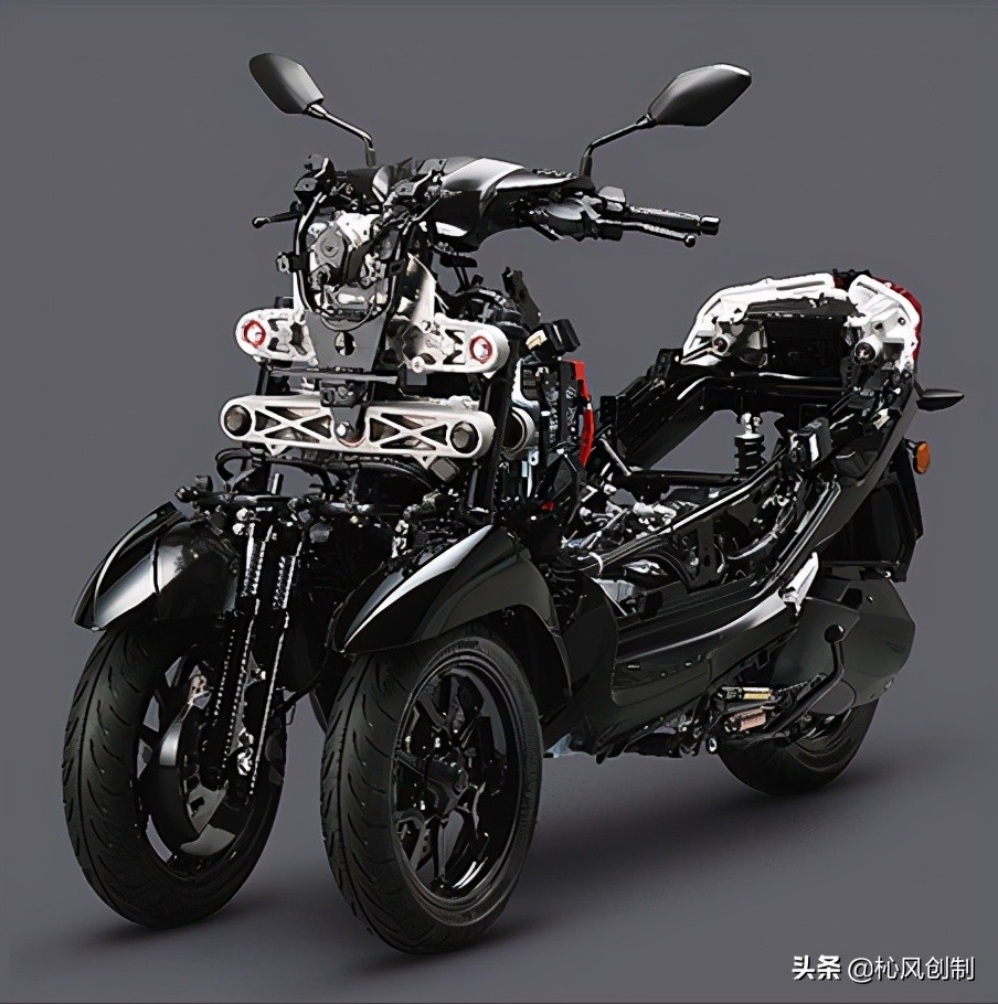 Test drive the Yamaha YAMAHA Tricity300!A three-legged behemoth with ...