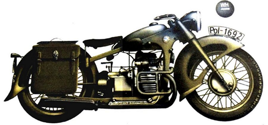 BMW Military Motorcycles, German Military Motorcycles of World War II ...
