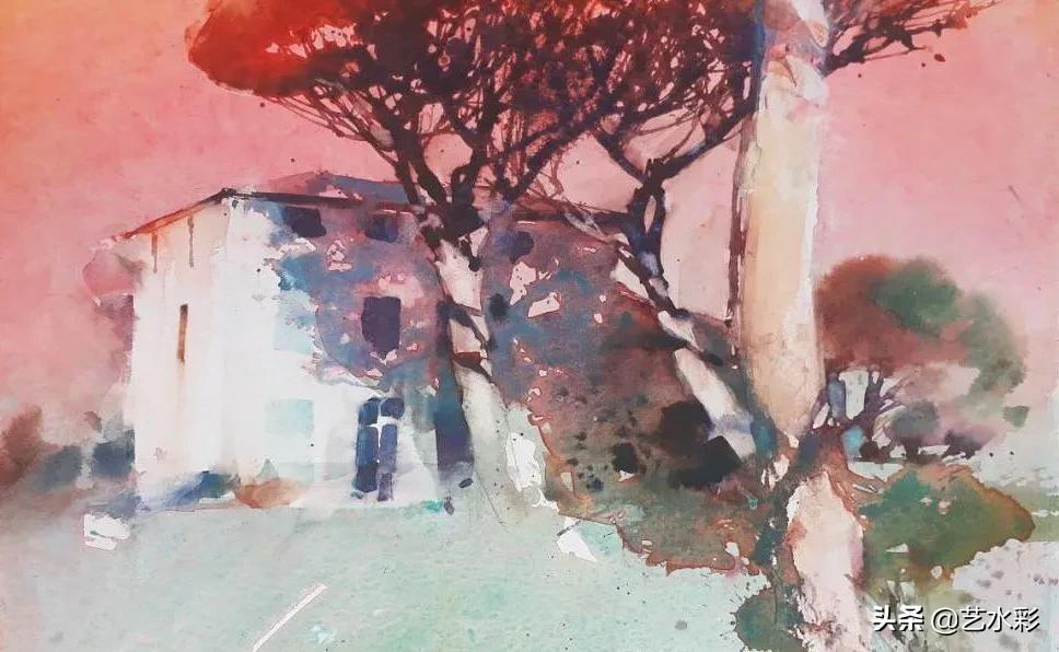 French painter Marc Folly's watercolor world is retro, romantic and ...