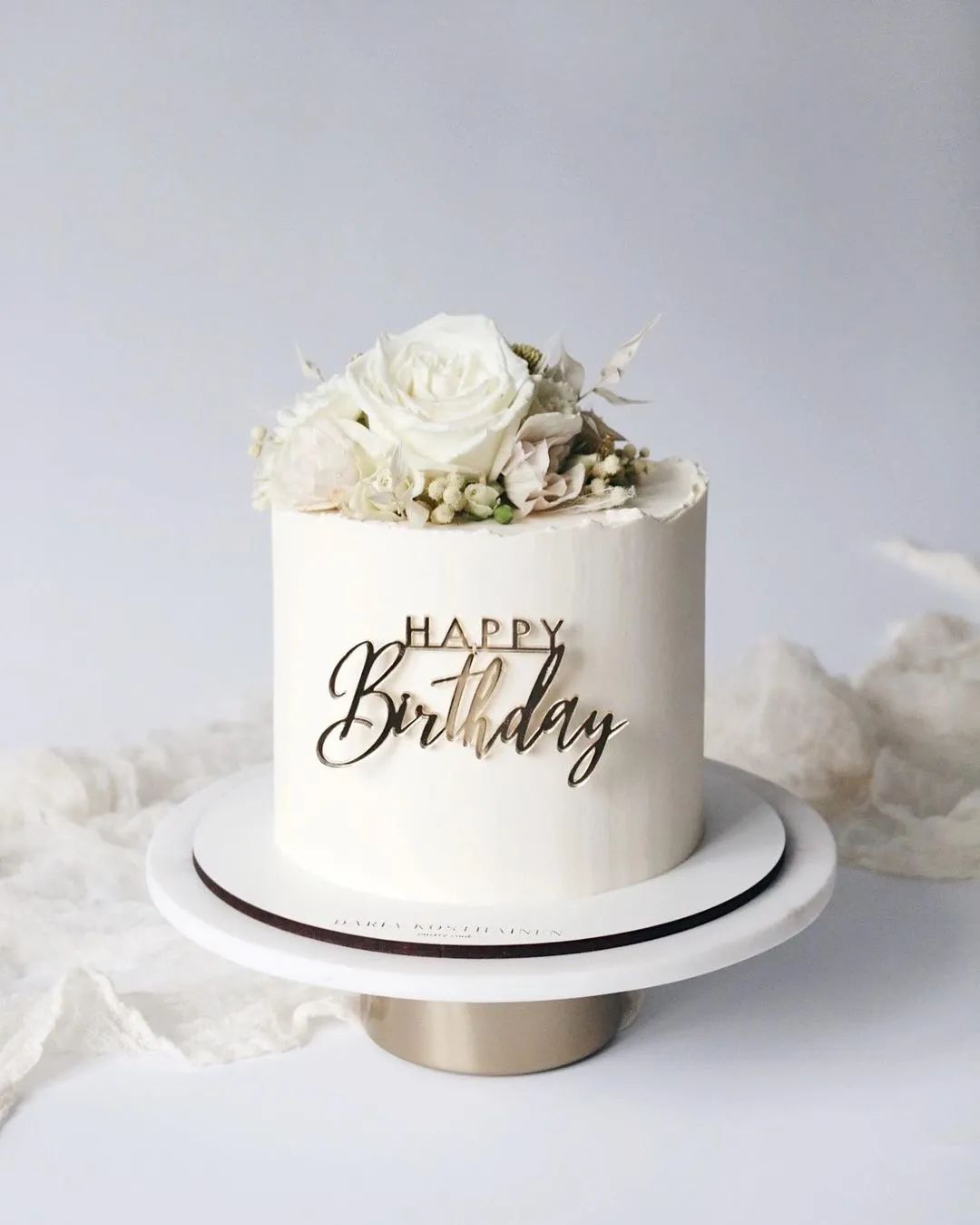 Simple and advanced, 20 popular flower cakes for reference - iNEWS