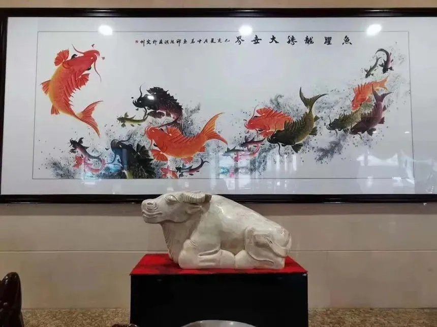 "Famous Artists"-Chinese Fish God Chen Hong's Paintings Exhibition - iNEWS