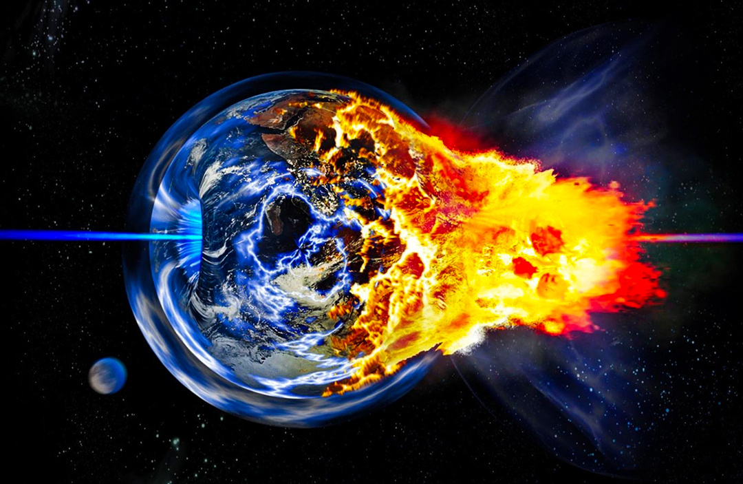 What would happen if a needle hit the earth at the speed of light?Will ...