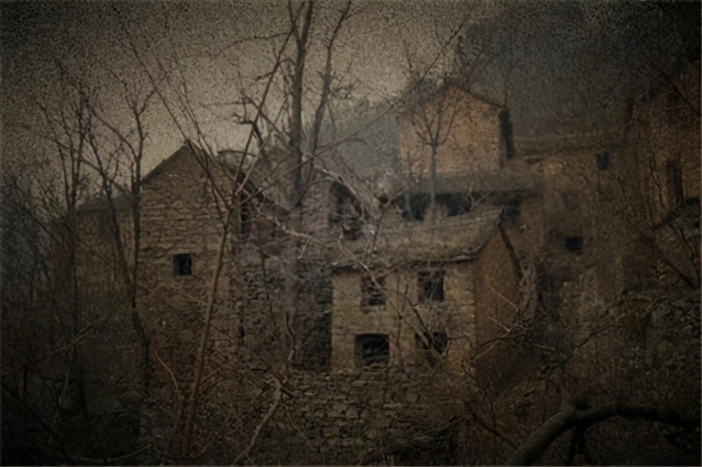 Fengmen Village at the foot of the Taihang Mountains is empty, and is ...