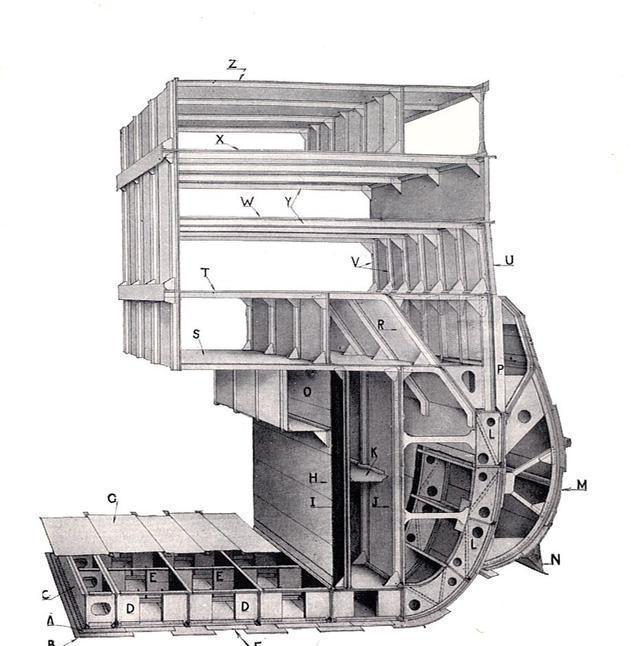 The tank gun penetrates far beyond the battleship? Although armor ...