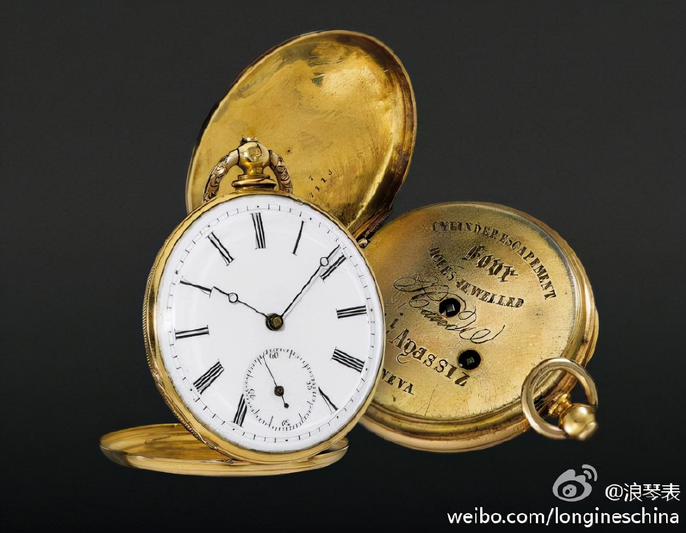 Longines: Einstein, who doesn't believe in the existence of time, also ...