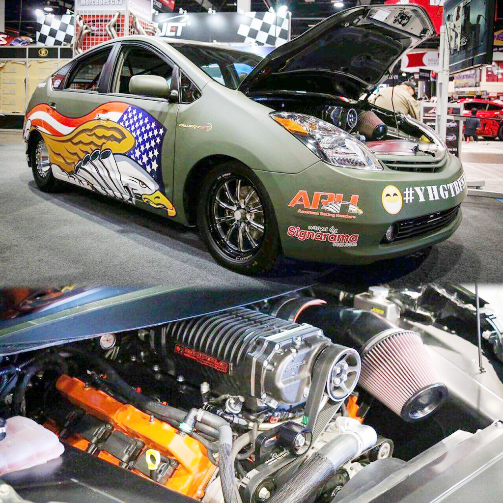 Hellcat V8 is installed in Prius!The 11 craziest engine transplants - iNEWS