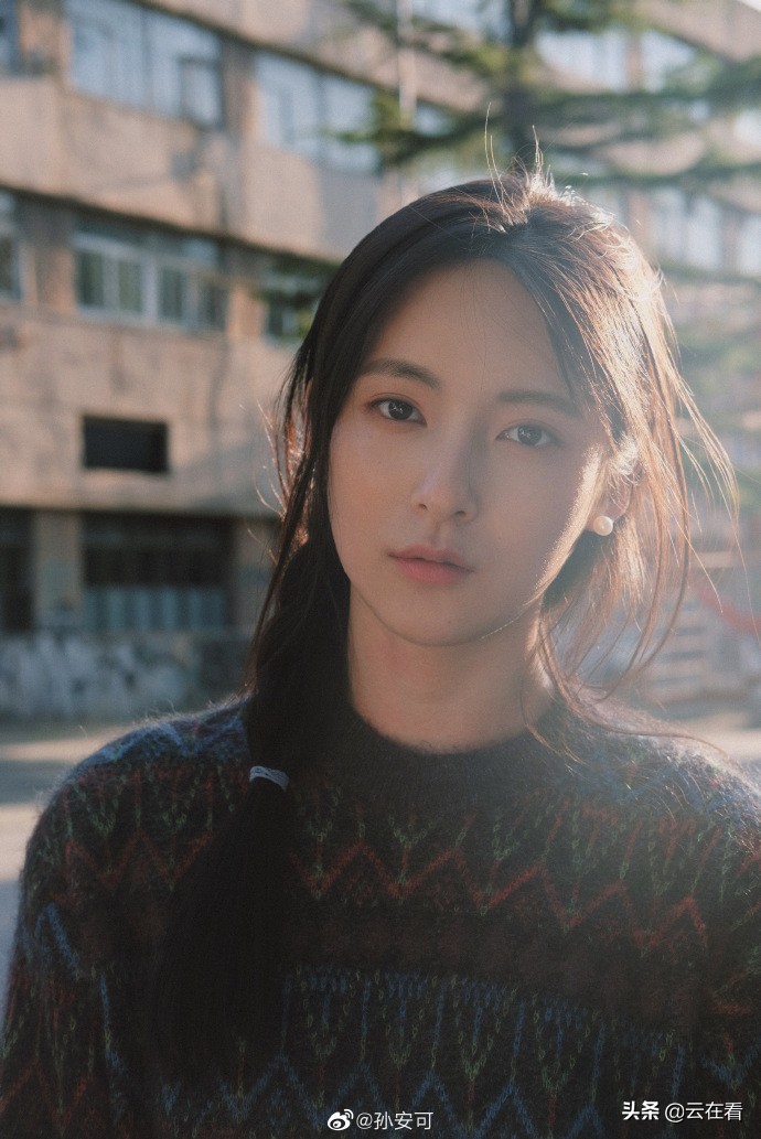 Beautiful artist Sun Anke's charming photo appreciation, very cute - iNEWS