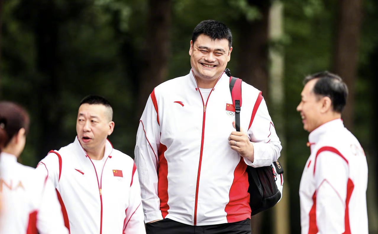 Weight 400 kg?Yao Ming goes to the Olympics if two people are fat, and ...
