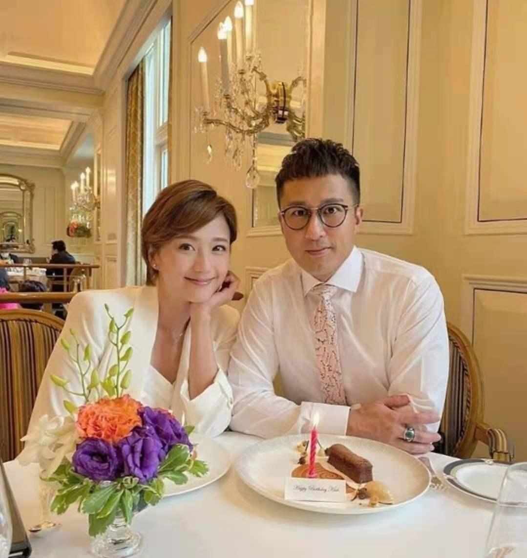 Former TVB beauty anchor Lin Yanling's husband was posted on the street ...