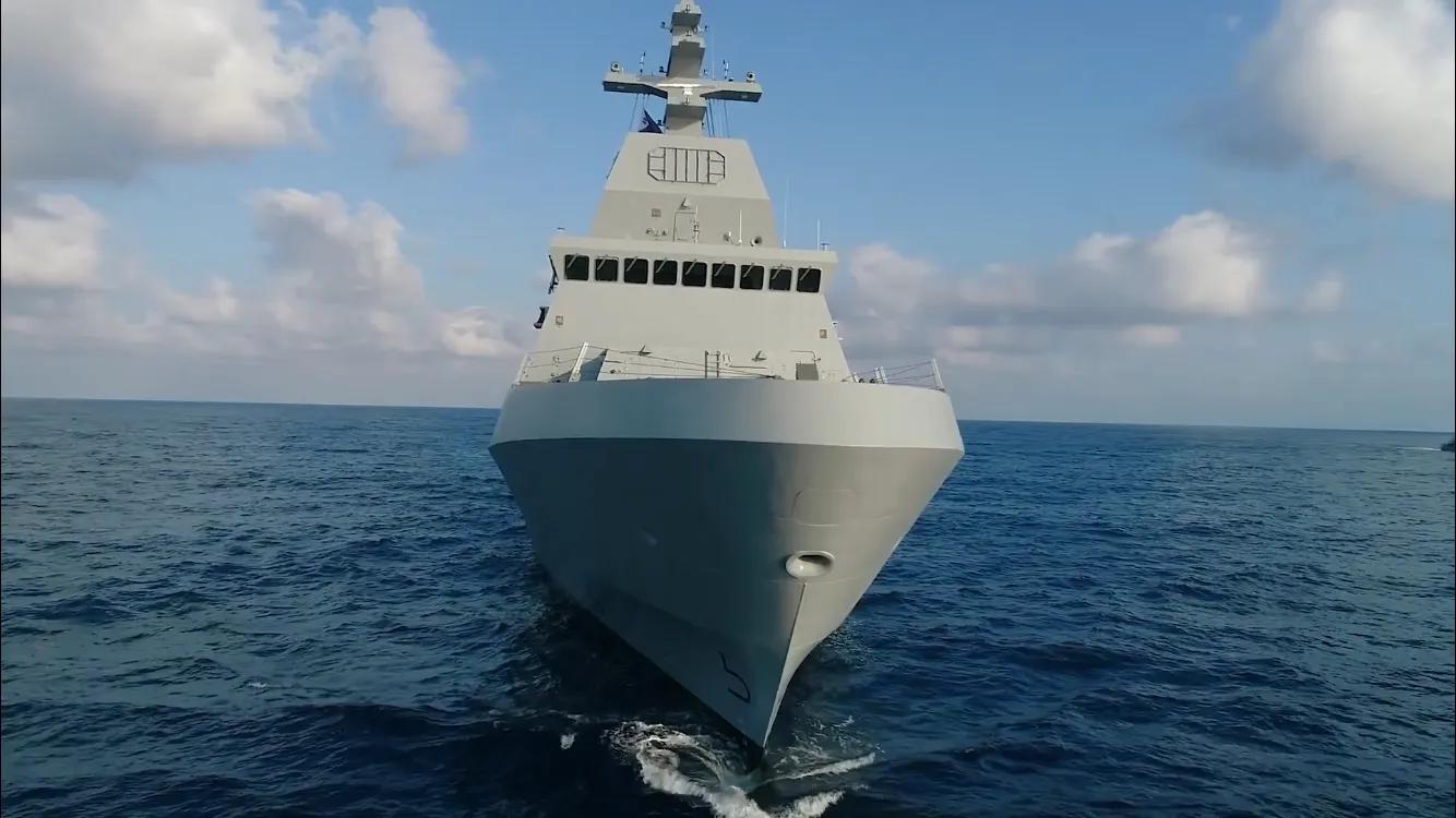 Atlas of "Saar"-6 frigate - iNEWS
