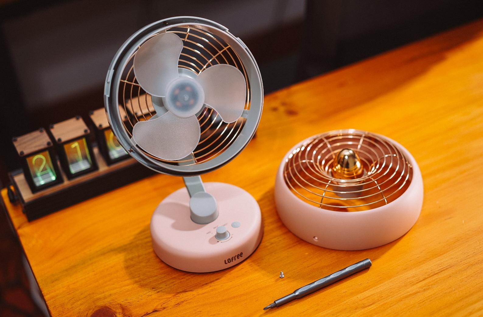 Lofree has Faner S desktop electric fan experience: you have to be ...