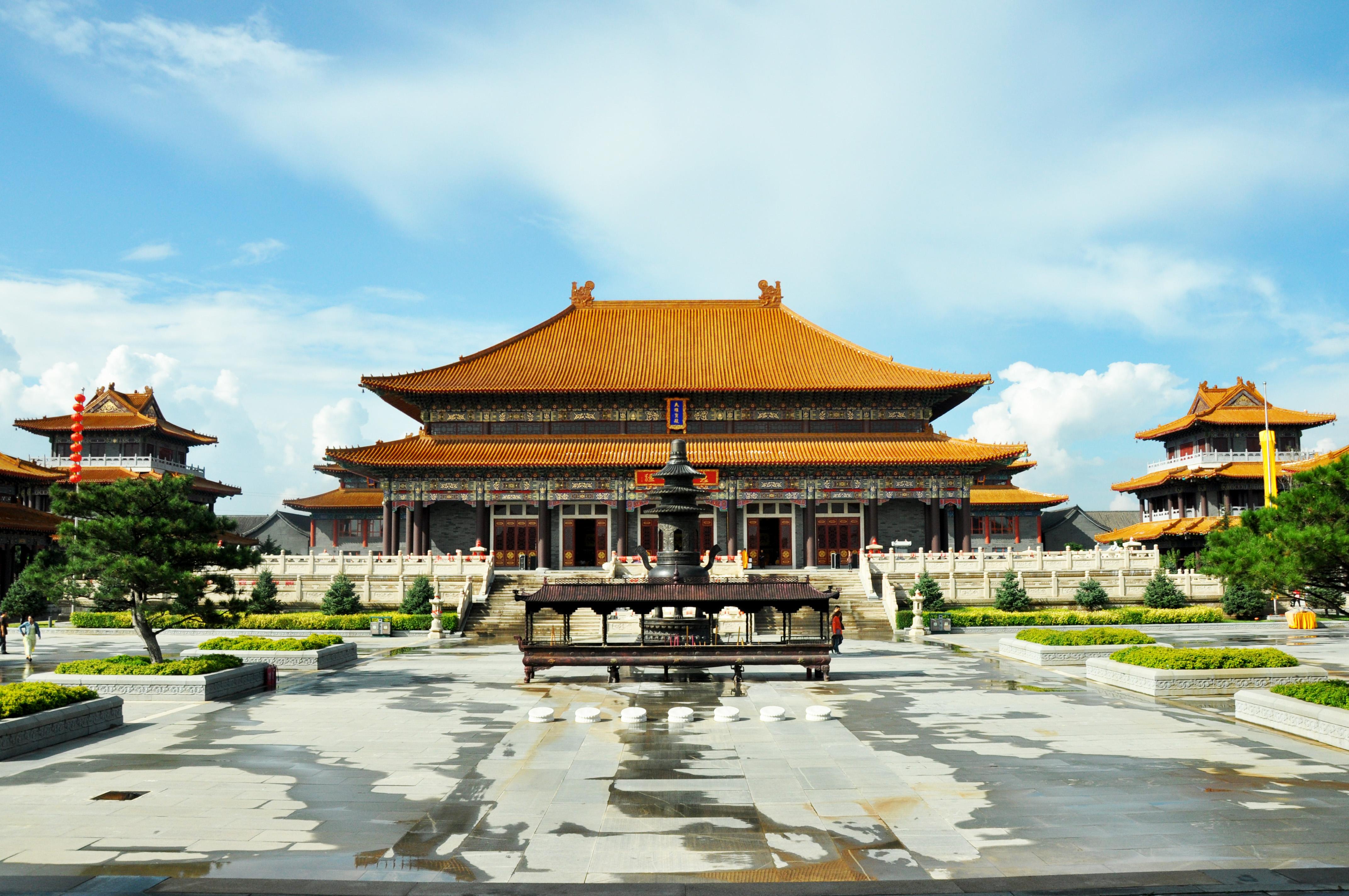 Temple architecture has so many connotations (take the Changchun ...