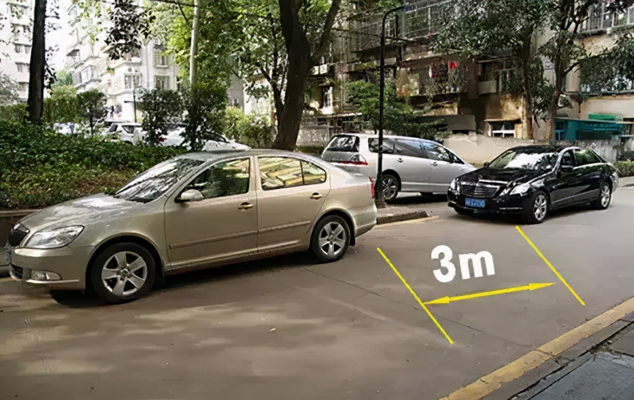 Can't judge the distance between the front and rear cars?You will be an ...
