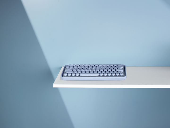 Rapoo's new female Raremo series wireless keyboard and mouse, the color ...
