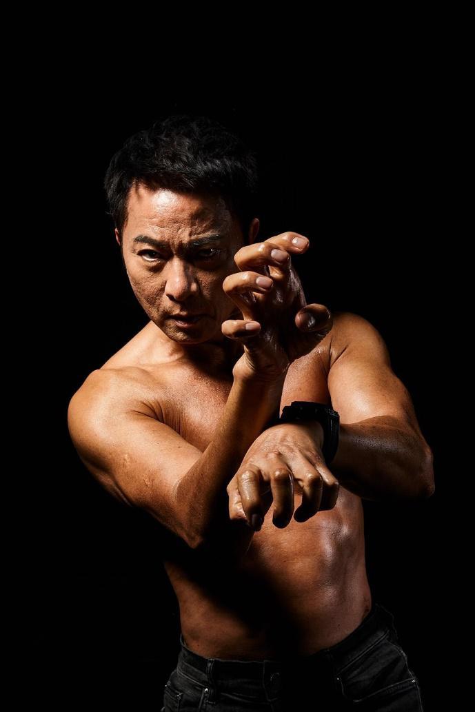 Qi champion: Huang Feihong's direct disciple, was invited by Stephen ...
