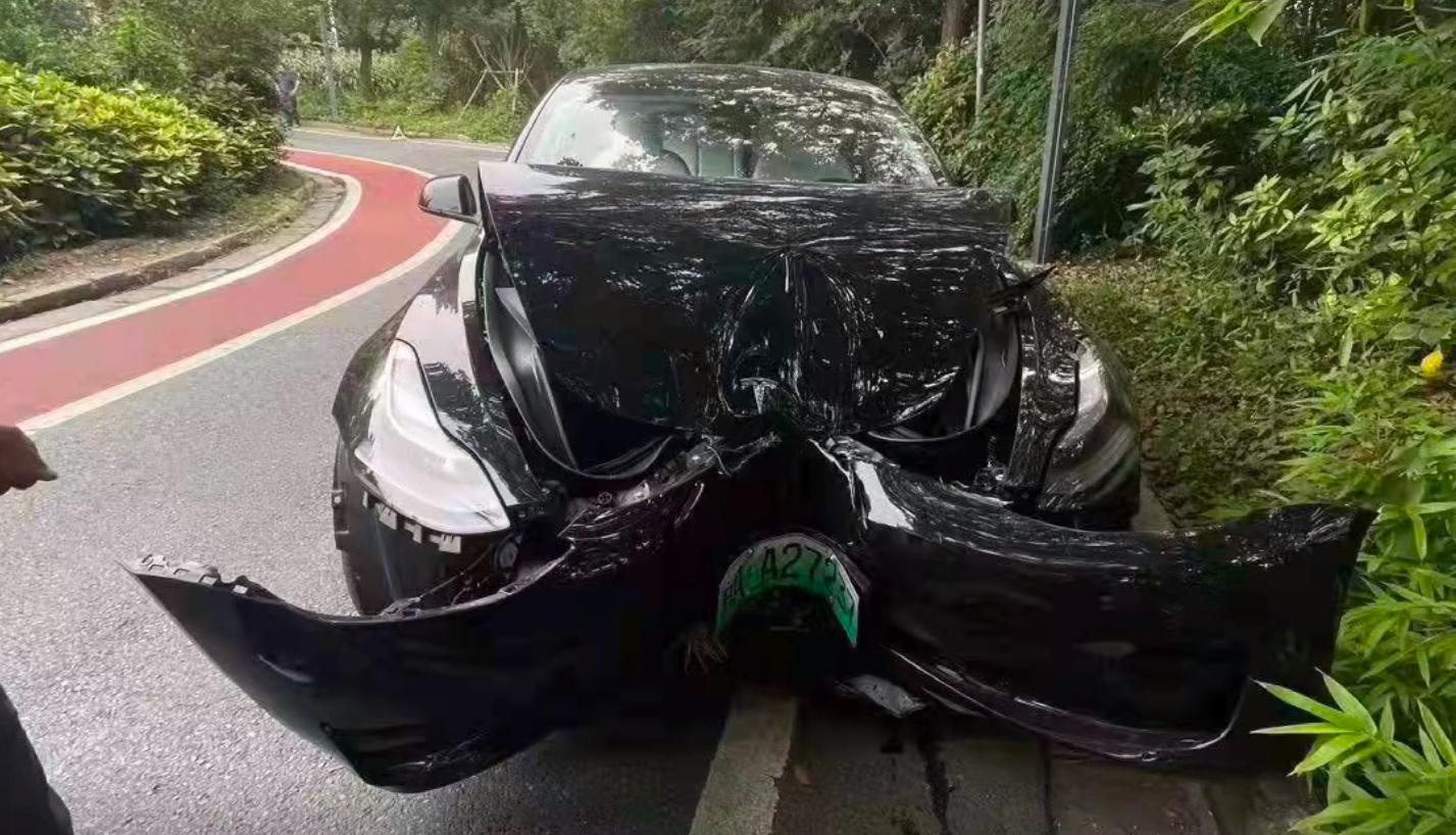 Wrong demonstration!Tesla Model 3 owner confidently demonstrated the ...