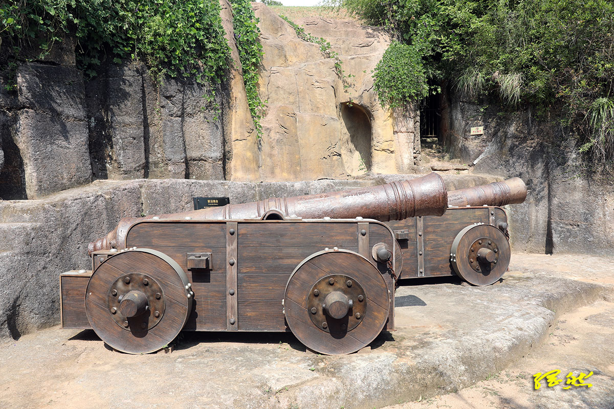 The modern typical coastal fort in the southeastern region, known as ...
