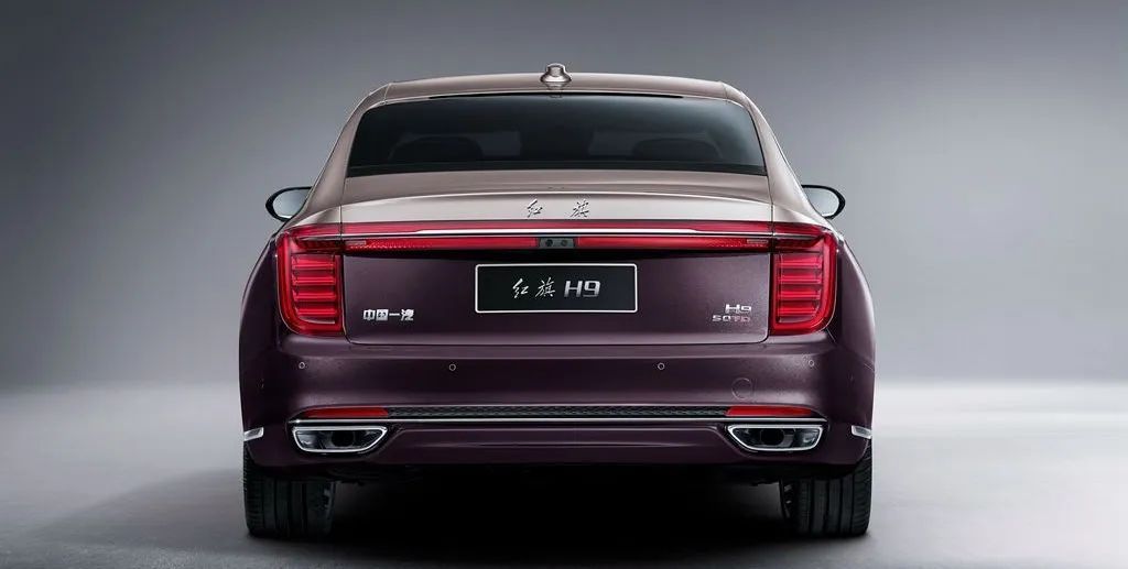 Get a gold medal and give a red flag H9?Hongqi official domineering ...