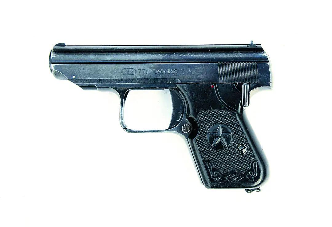 The reason why the domestic 77-style pistol can be equipped for more ...