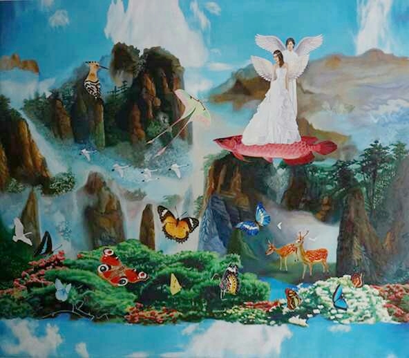 International contemporary artist Wang Ting - iNEWS