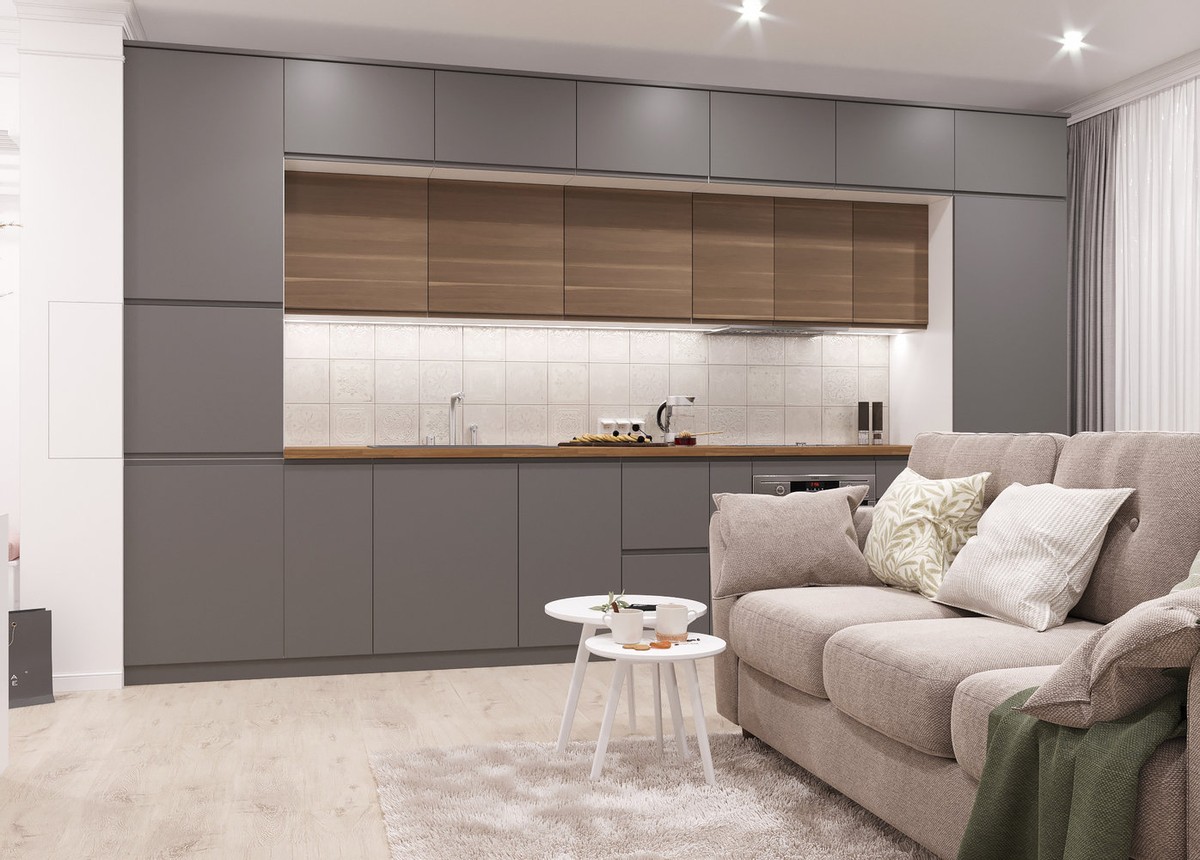 This 54-square-meter small nest reveals a sense of high quality in the ...